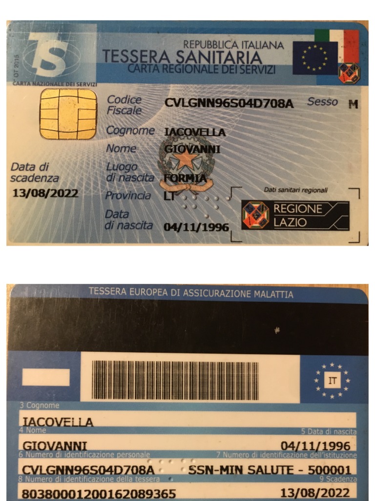 Codice Fiscale | PDF