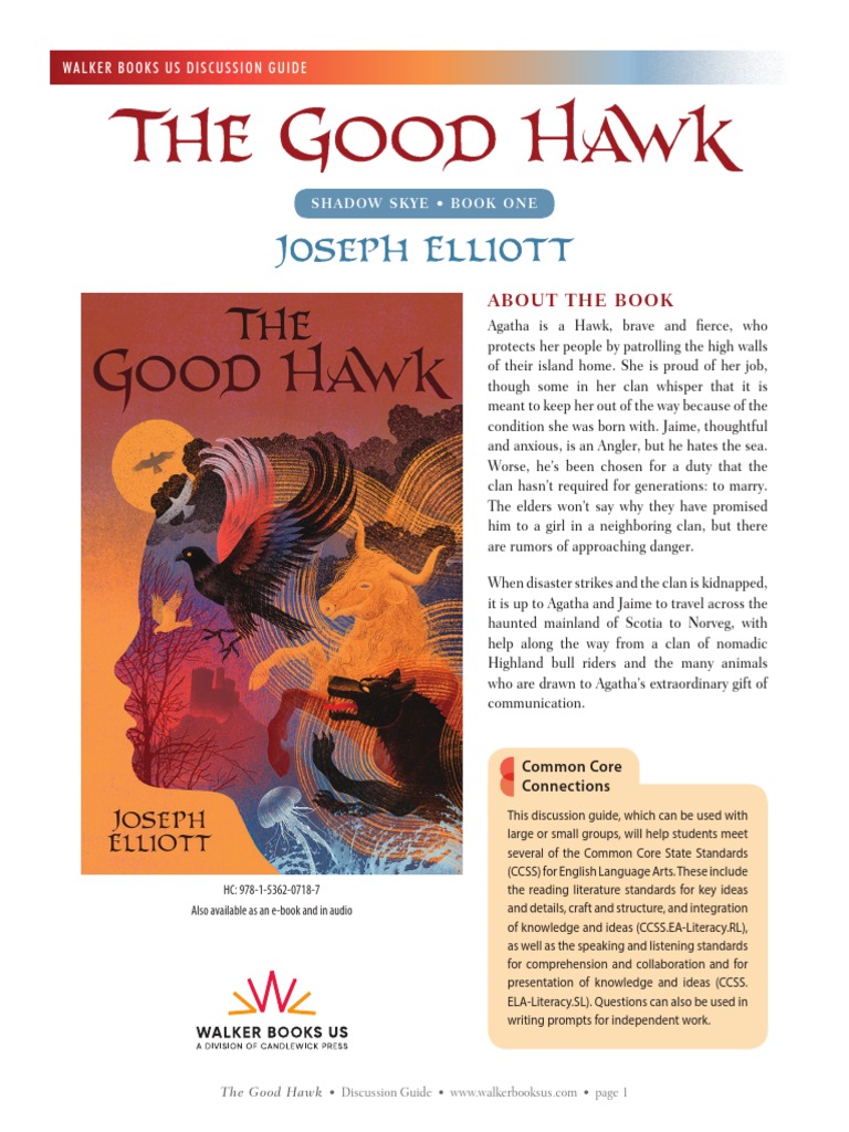 The Good Hawk by Joseph Elliott Discussion Guide | PDF | Down Syndrome ...