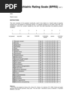 Global Assessment of Functioning (GAF) Scale (DSM - IV Axis V) | PDF ...