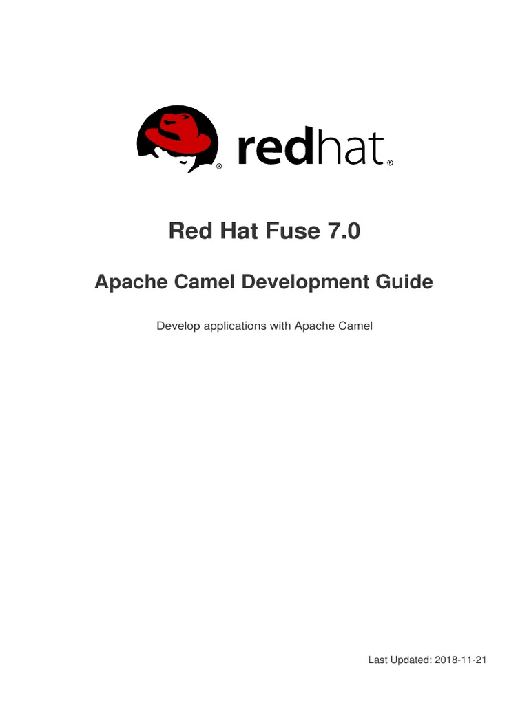 Red Hat Fuse-7.0-Apache Camel Development Guide-En-US | Download Free ...