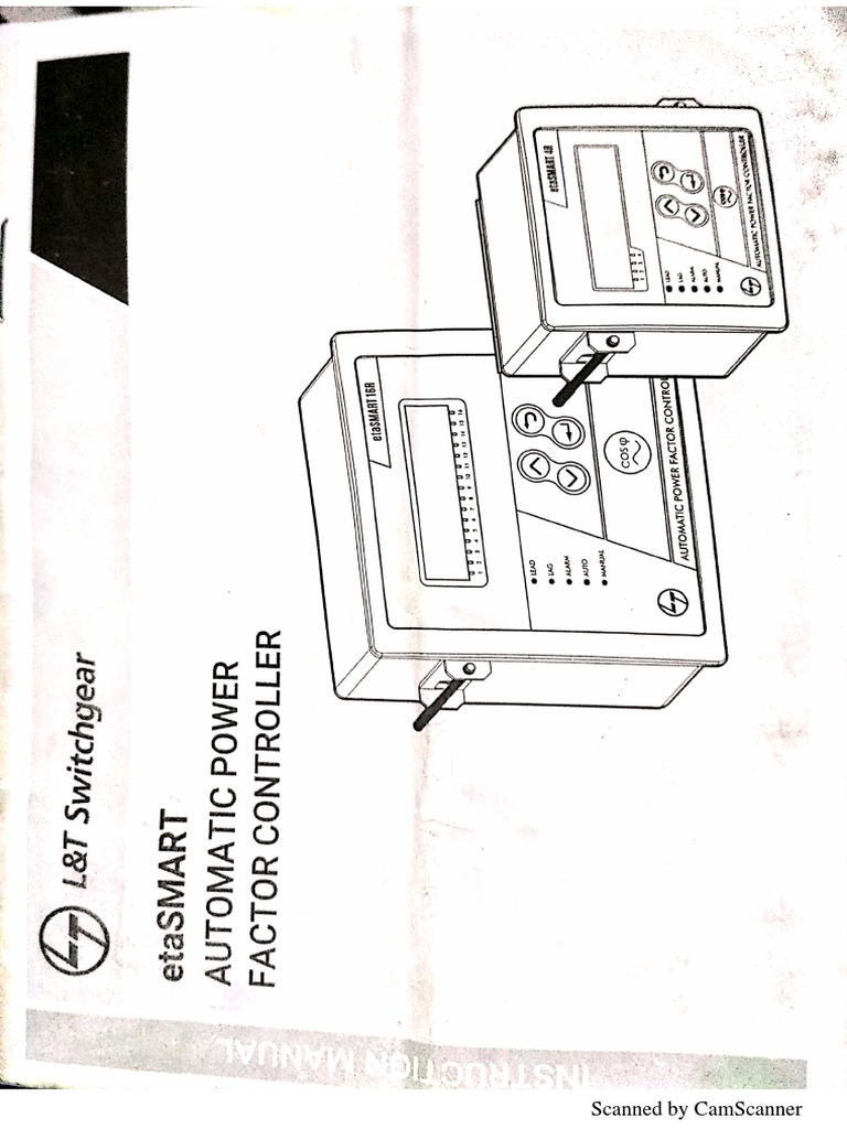 L&T APFC Relay User Manual PDF | PDF