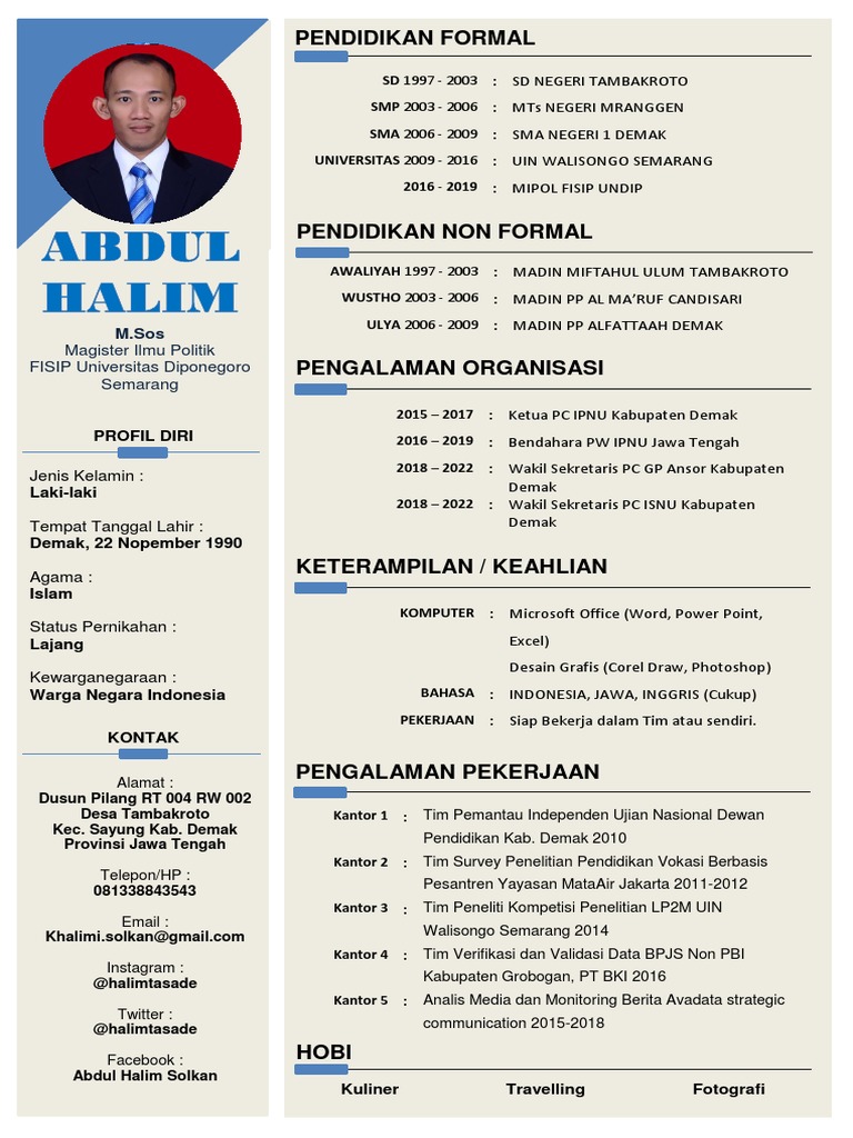 CV Halim | PDF