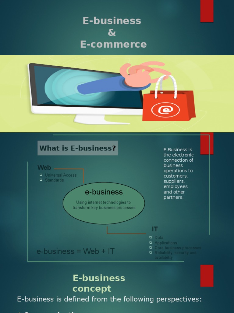 E-Business & E-Commerce | PDF | Electronic Business | E Commerce