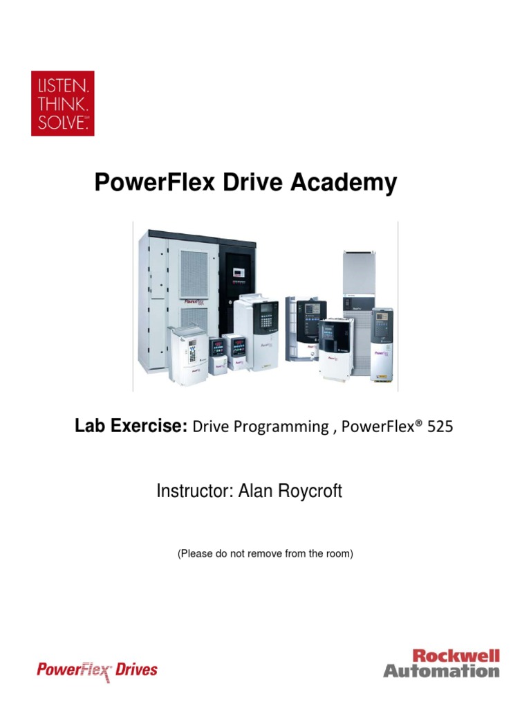 PowerFlex 525 CCW Basic Programming NEW | PDF | Electric Motor | Usb