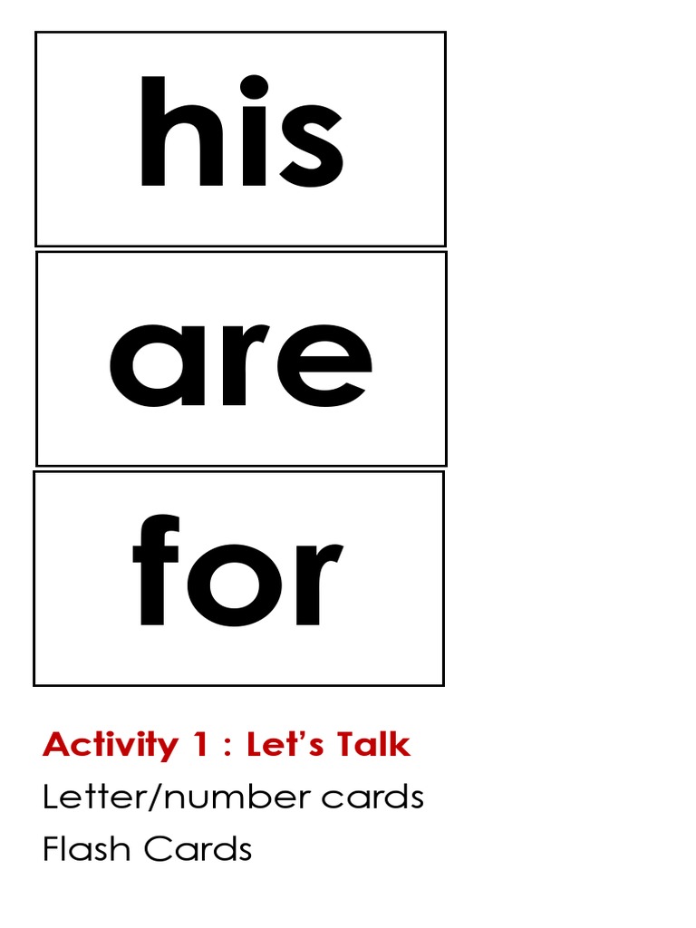 Let's Talk Materials | PDF