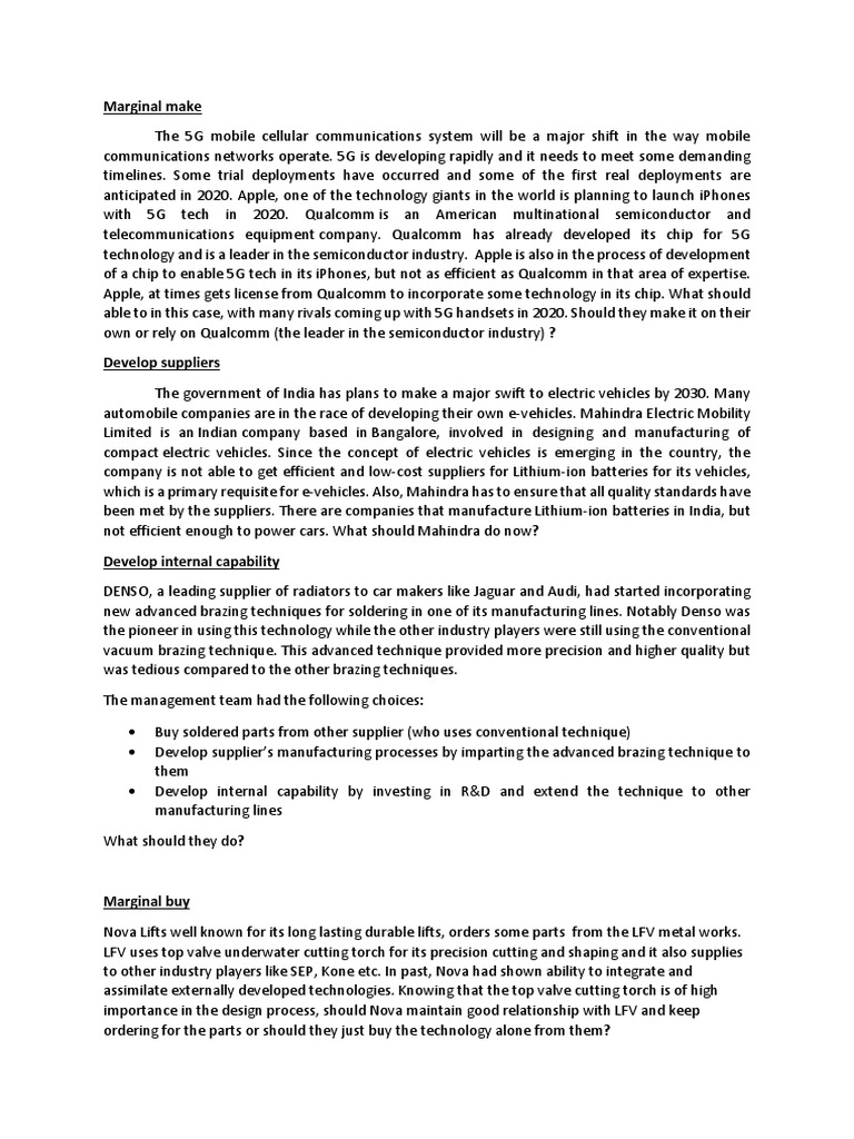 Caselets Group 3 | PDF | Electric Vehicle | Apple Inc.