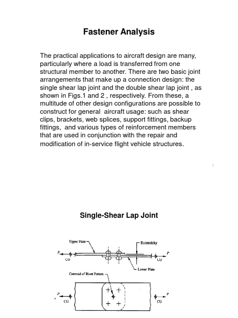 Fastener Analysis | Download Free PDF | Strength Of Materials | Stress ...