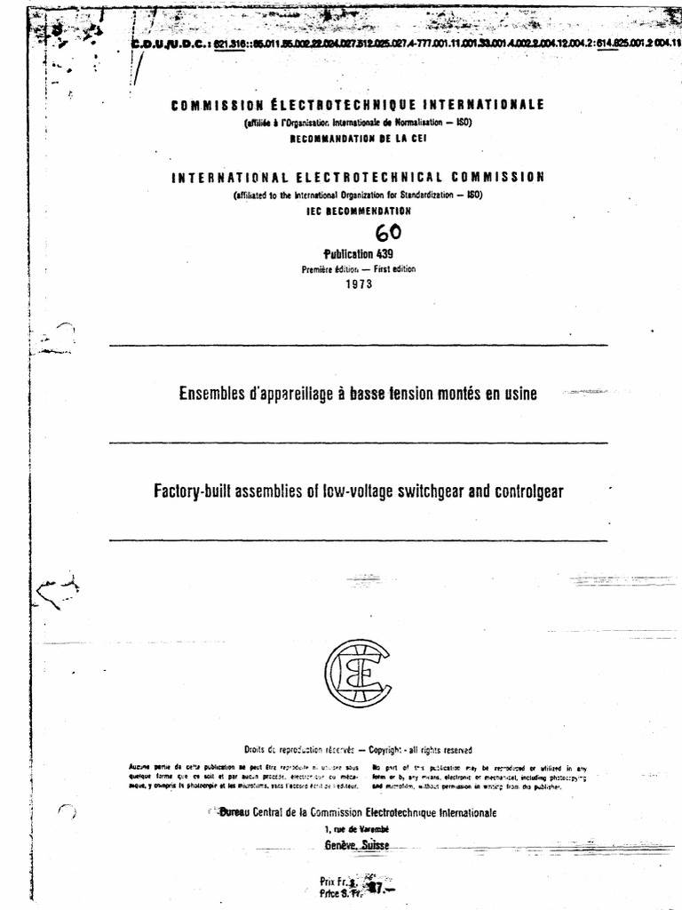 Iec 439 | PDF
