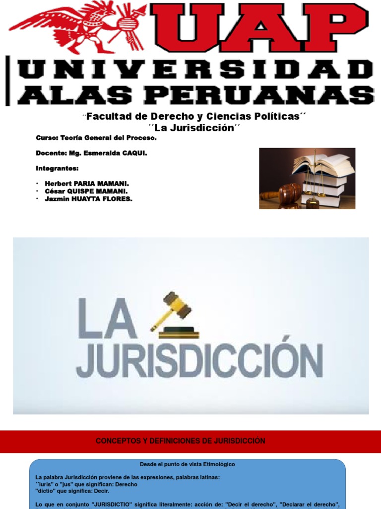 Jurisdiccion Pdf Jurisdicción Ley Procesal