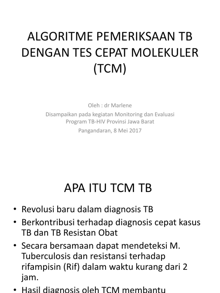 TCM TB | PDF