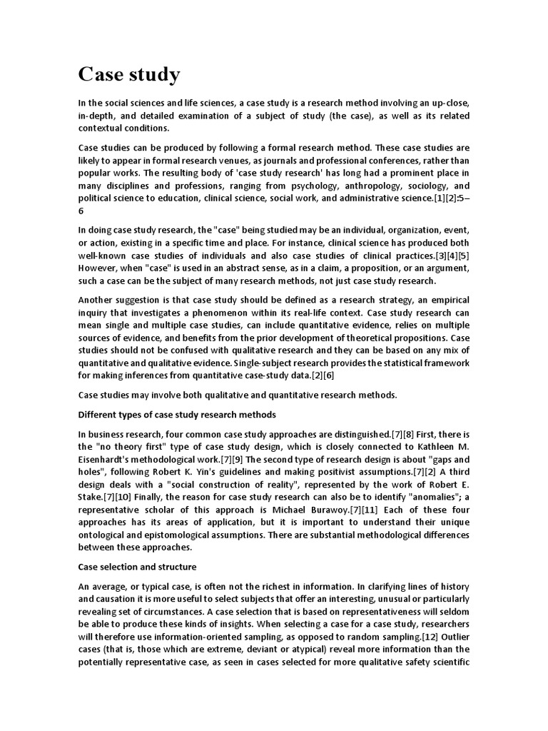 Case Study | PDF | Case Study | Logic