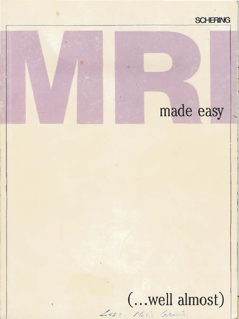 MRI Made Easy | PDF