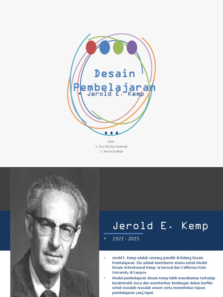 Desain Pembelajaran Model Kemp | PDF | Karier & Perkembangan ...