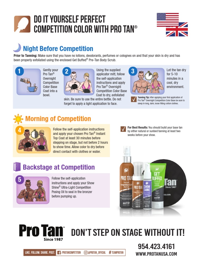 Do It Yourself Perfect Competition Color With Pro TAN: Don'T Step On ...