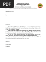 Letter of Condemnation | PDF