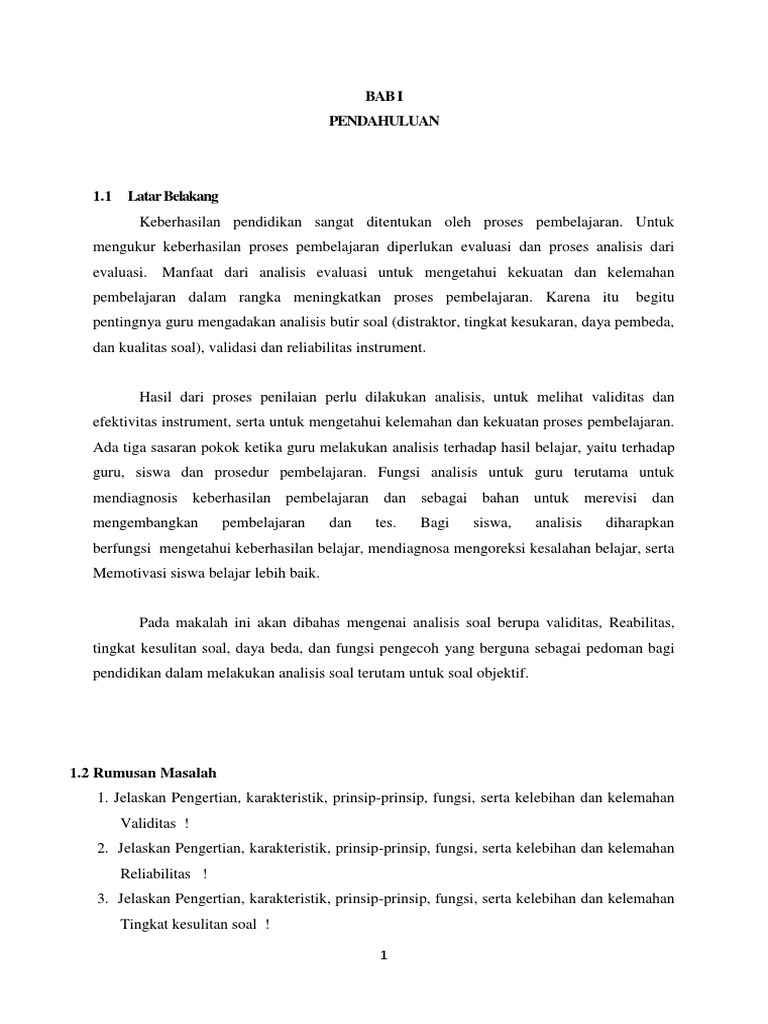 Makalah Evaluasi Pendidikan | PDF