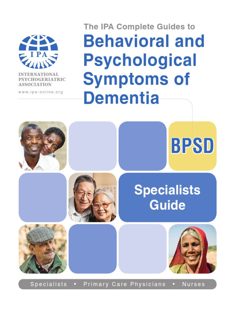 IPA BPSD Specialists Guide Online PDF | PDF | Dementia | Geriatrics