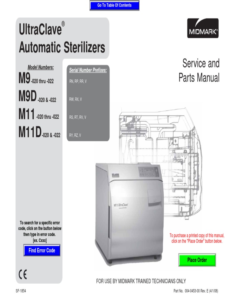 m9 Sterilizer Autoclave User Manual PDF | PDF | Troubleshooting | Switch m9 Sterilizer Autoclave User Manual PDF | PDF | Troubleshooting | Switch