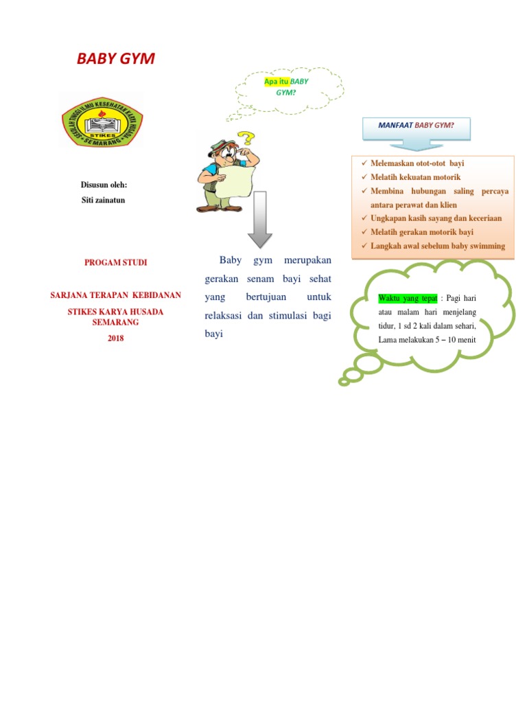 Leaflet Baby Gym | PDF