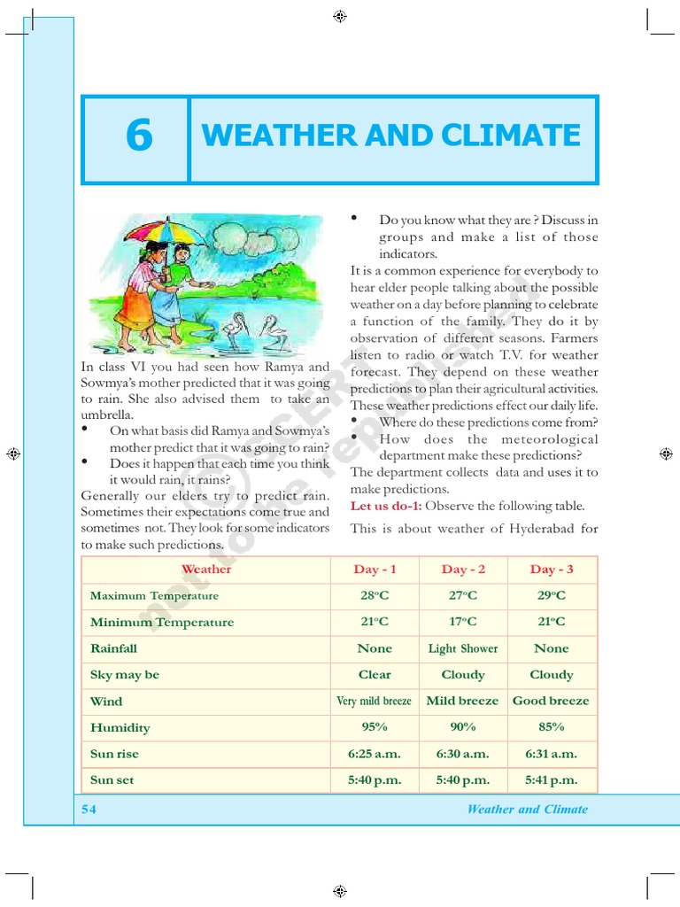 7th Class | PDF | Rain | Weather