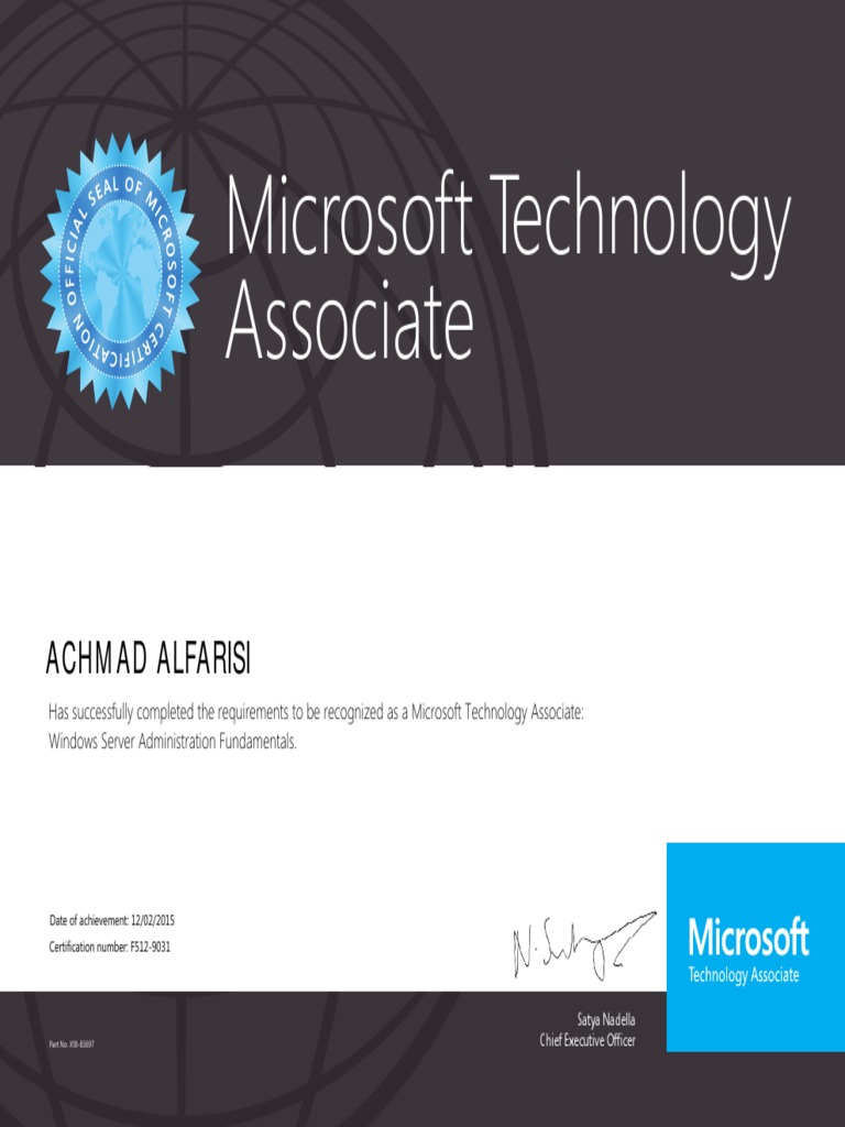 Microsoft Windows Server Administration Fundamentals | PDF