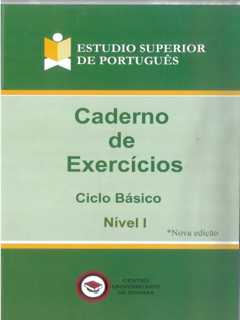 Caderno de Exercicios Portugues | PDF