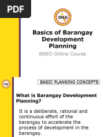 Barangay Development Plan, Presentation | PDF | Governance | Facilitator