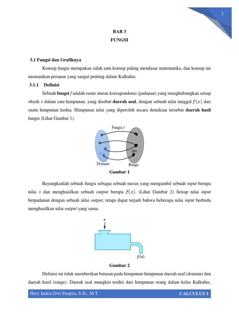 Keterangan Himpunan Kalkulus | PDF