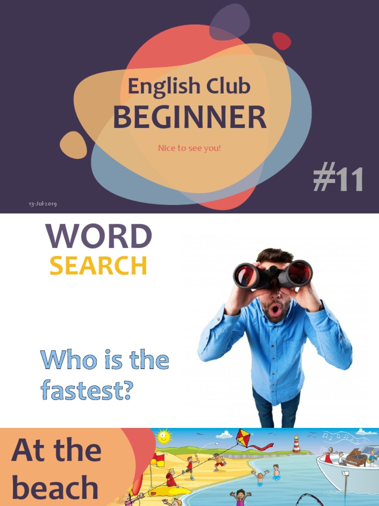 English Beginner W11 | PDF