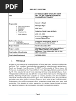 Sample Project Proposal Template | PDF | Irrigation | Agriculture