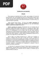 1-Fumagalli TEORIA DEL ROL | PDF | Sicología | Comportamiento