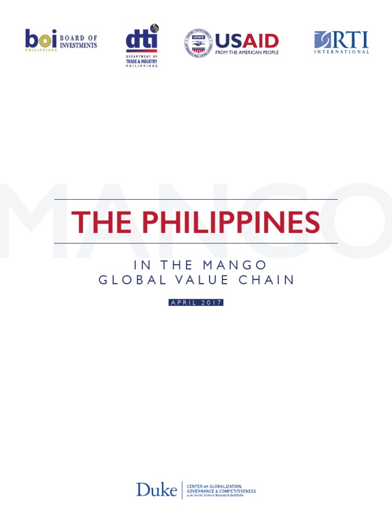 Mango Philippines Guide | PDF | Mango | Value Chain