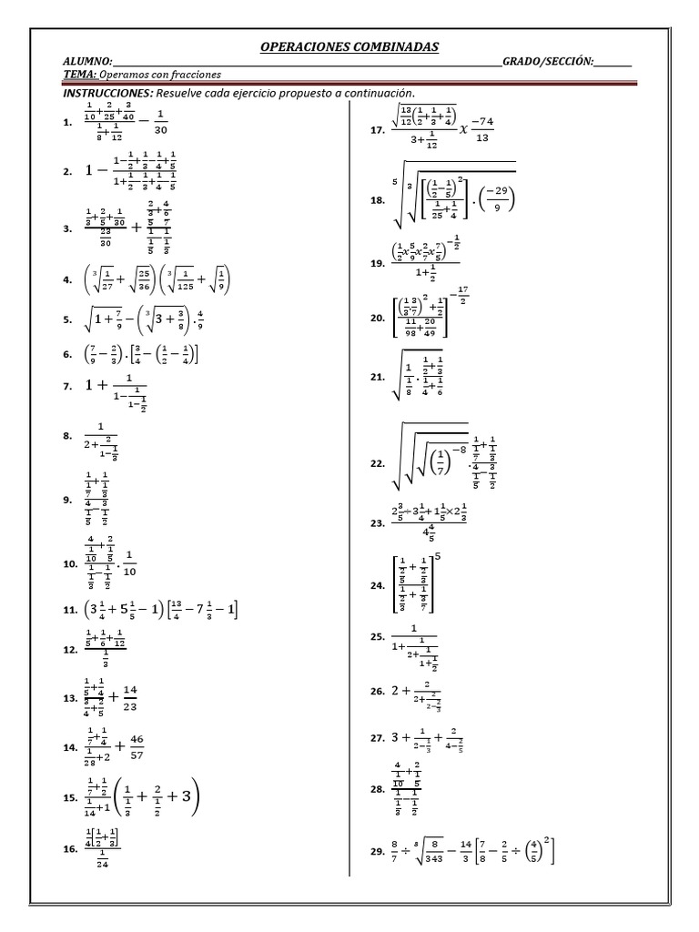 Operaciones Con Numeros Racionales | Deportes | Violencia