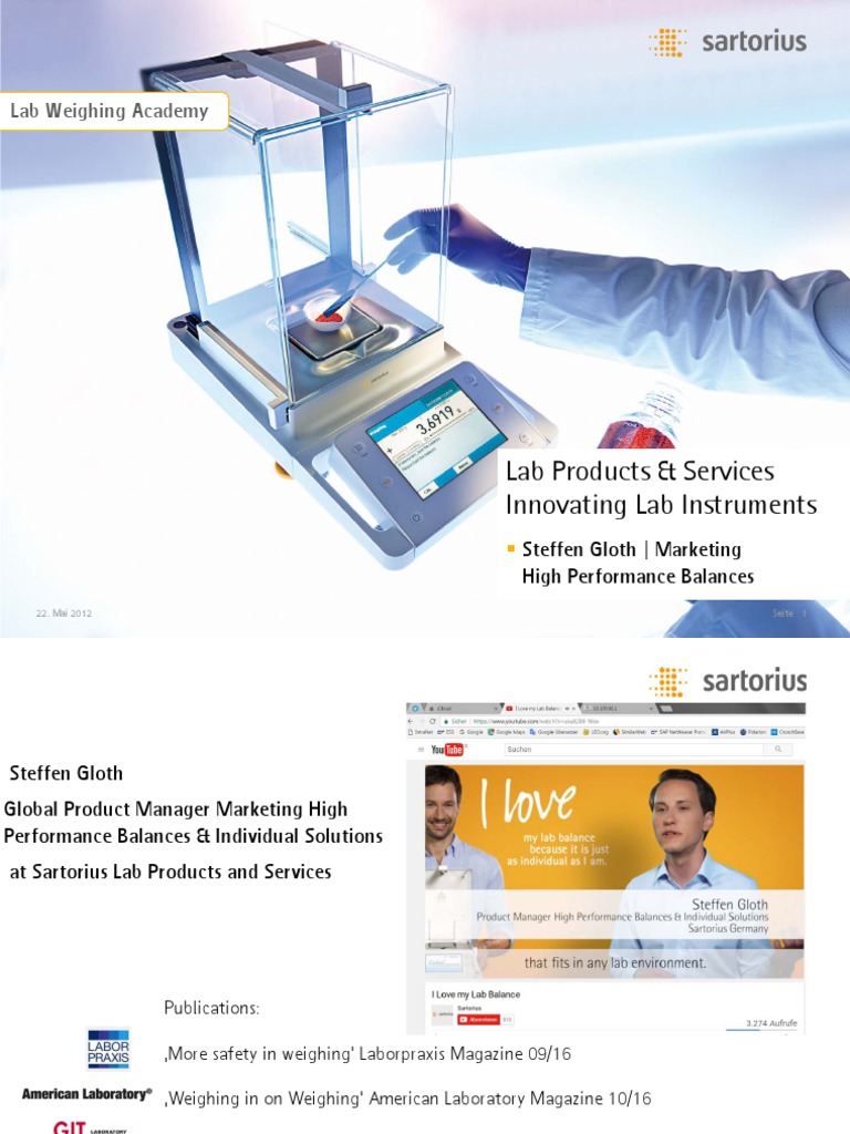 Lab Products & Services Innovating Lab Instruments | PDF | Standard ...