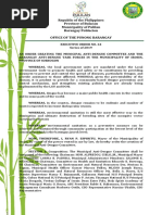 11-S-2020 Zero Open Defecation | PDF | Local Ordinance | Fine (Penalty)