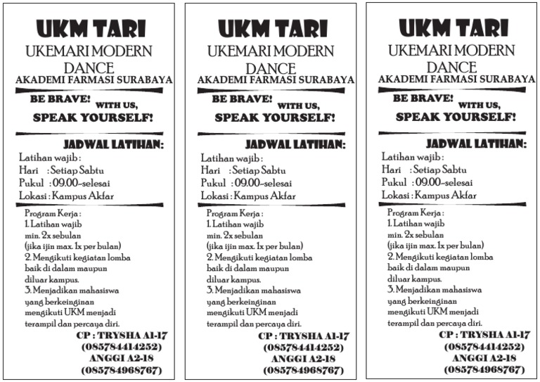 Brosur UKM | PDF