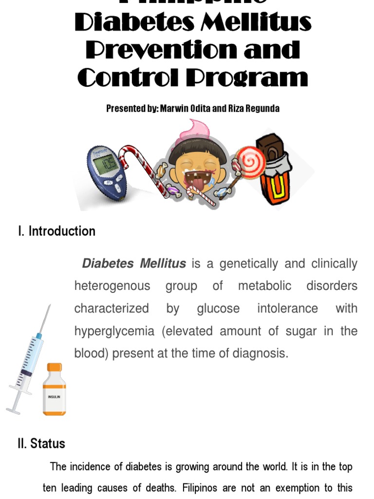 Philippine Diabetes Mellitus Prevention and Control Program - Odita and ...