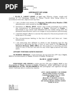Affidavit of Consent - LTO Student Permit - Blank Form | PDF ...