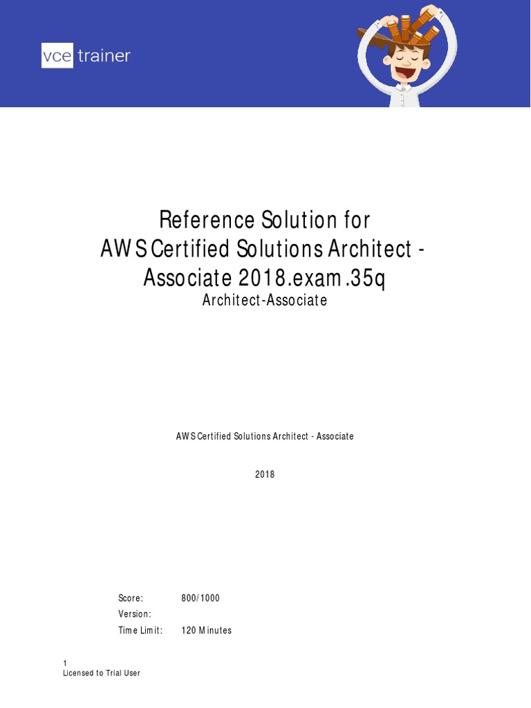AWS Solution Architect Sample | PDF | Amazon Web Services | Network ...