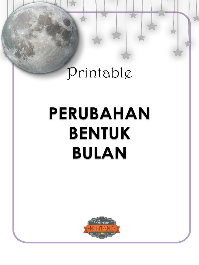 Perubahan Bentuk Bulan | PDF
