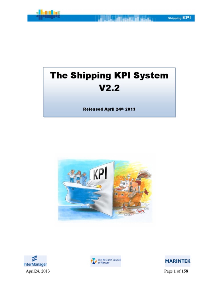 Shipping KPI System V2.2.1 | PDF | Performance Indicator | Pi