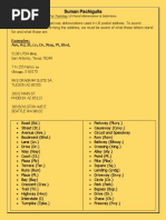 Street Types & Abbreviations: Street Type Street Type | PDF