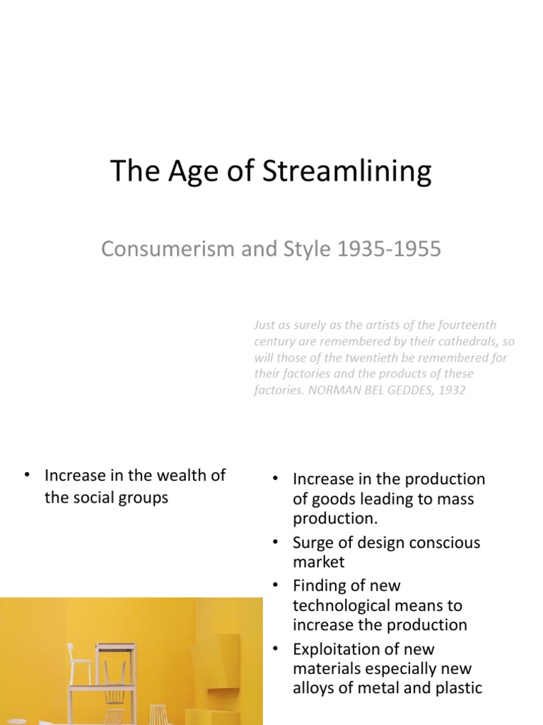 The Age of Streamlining | PDF | Design | Sculpture