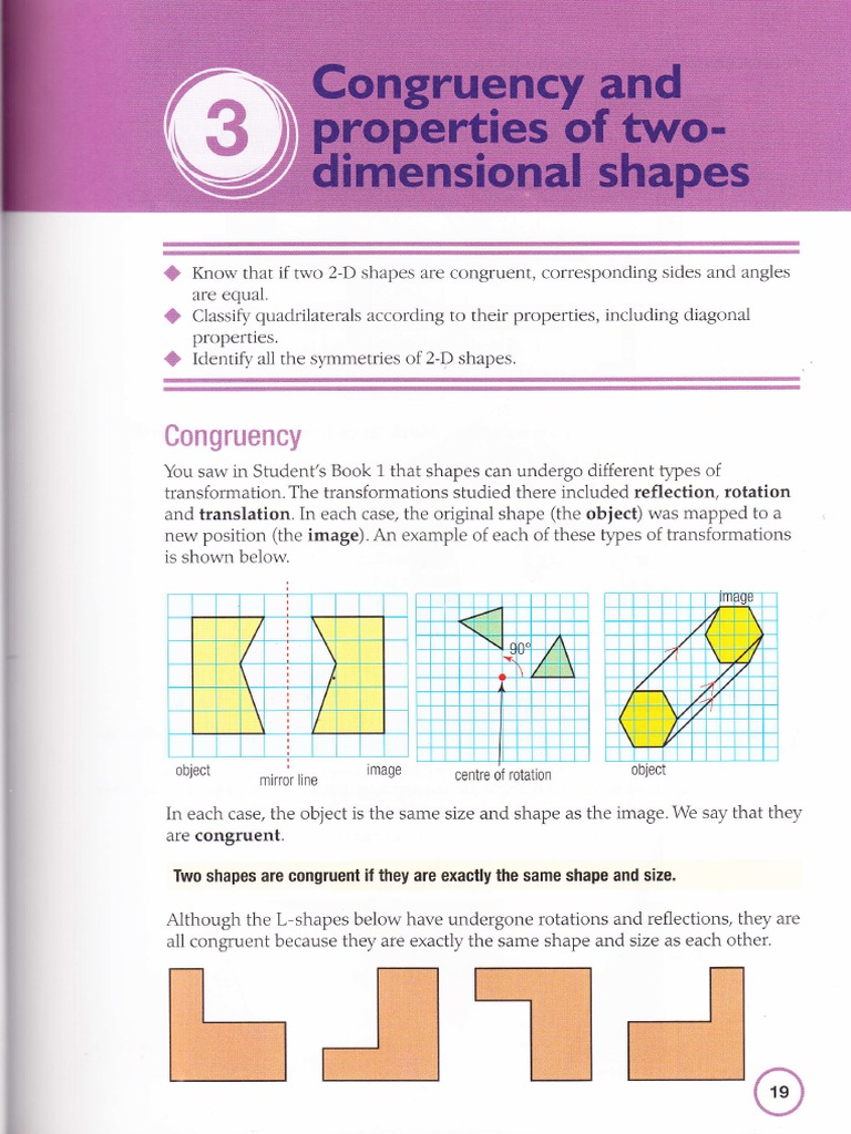 Rule of Congruence On Triangles | PDF | Shape | Euclidean Plane Geometry