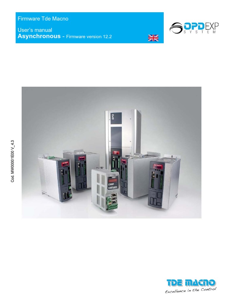 TDE Macno Asynchronous Drive Manual | PDF | Parameter (Computer ...