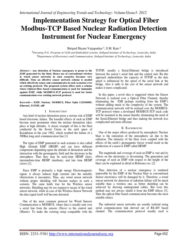 Nuclear Emergency | PDF | Internet Protocol Suite | Computer Network