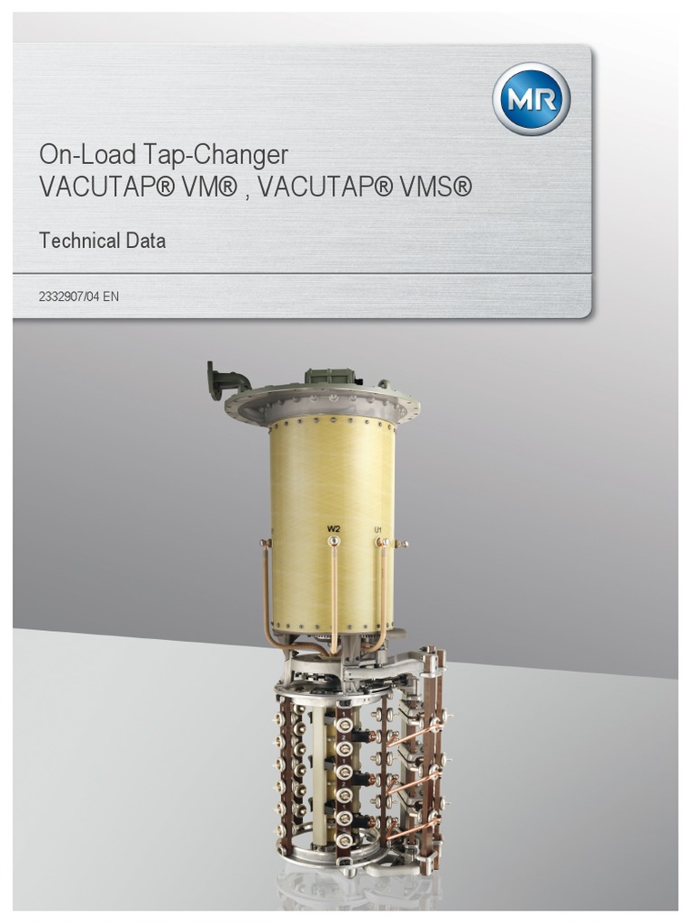 MR Oltc Manual | PDF | Transformer | Electrical Equipment