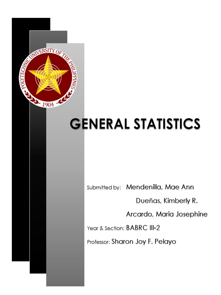 General Statistics Final Presentation | PDF | News | Mode (Statistics)