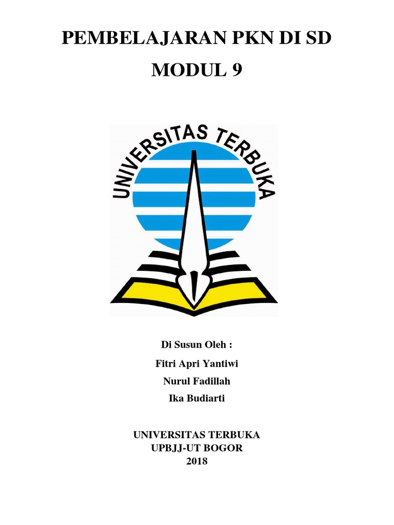 Pembelajaran PKN Di SD Modul 9 | PDF | Seni