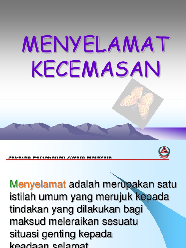 Menyelamat Kecemasan | PDF | Kesehatan Holistik